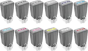 Amazon.com: PFI4100 Pigment Ink Cartridge 80ML for Canon PFI-4100 imagePROGRAF PRO 1100 Printer ...