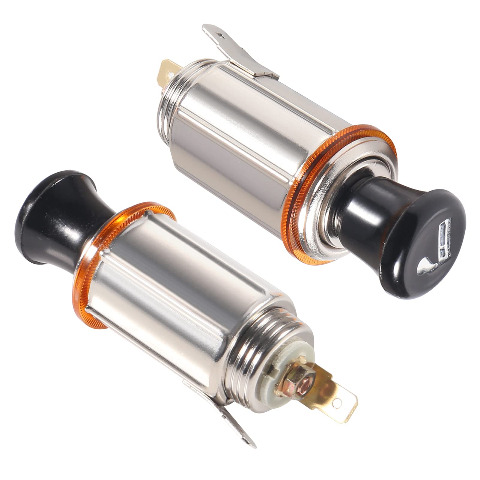 Snapklik.com : AITIAO 2Pcs Car Cigarette Lighter, DC 12V Auto Cigarette ...