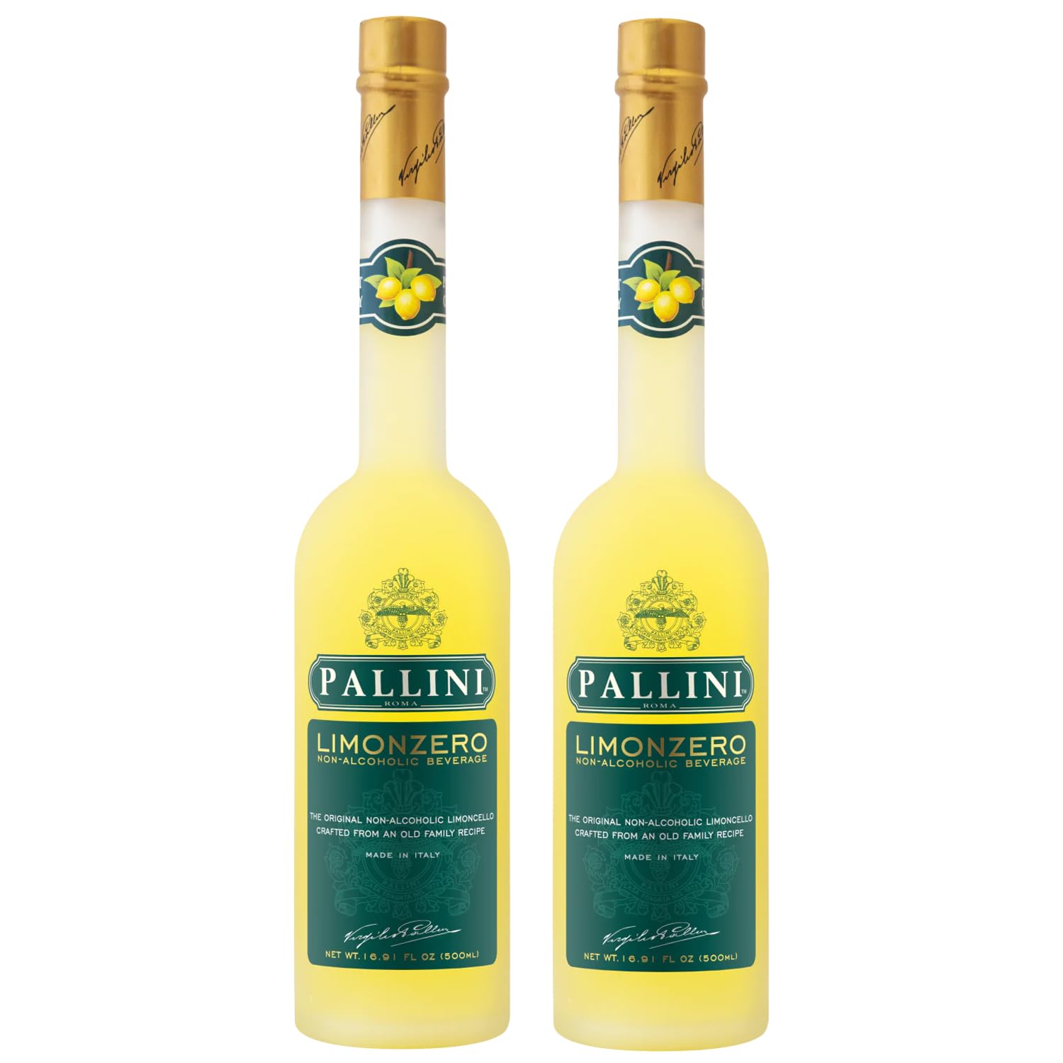 Amazon.com : Pallini Limonzero Non-Alcoholic Limoncello Gluten Free ...