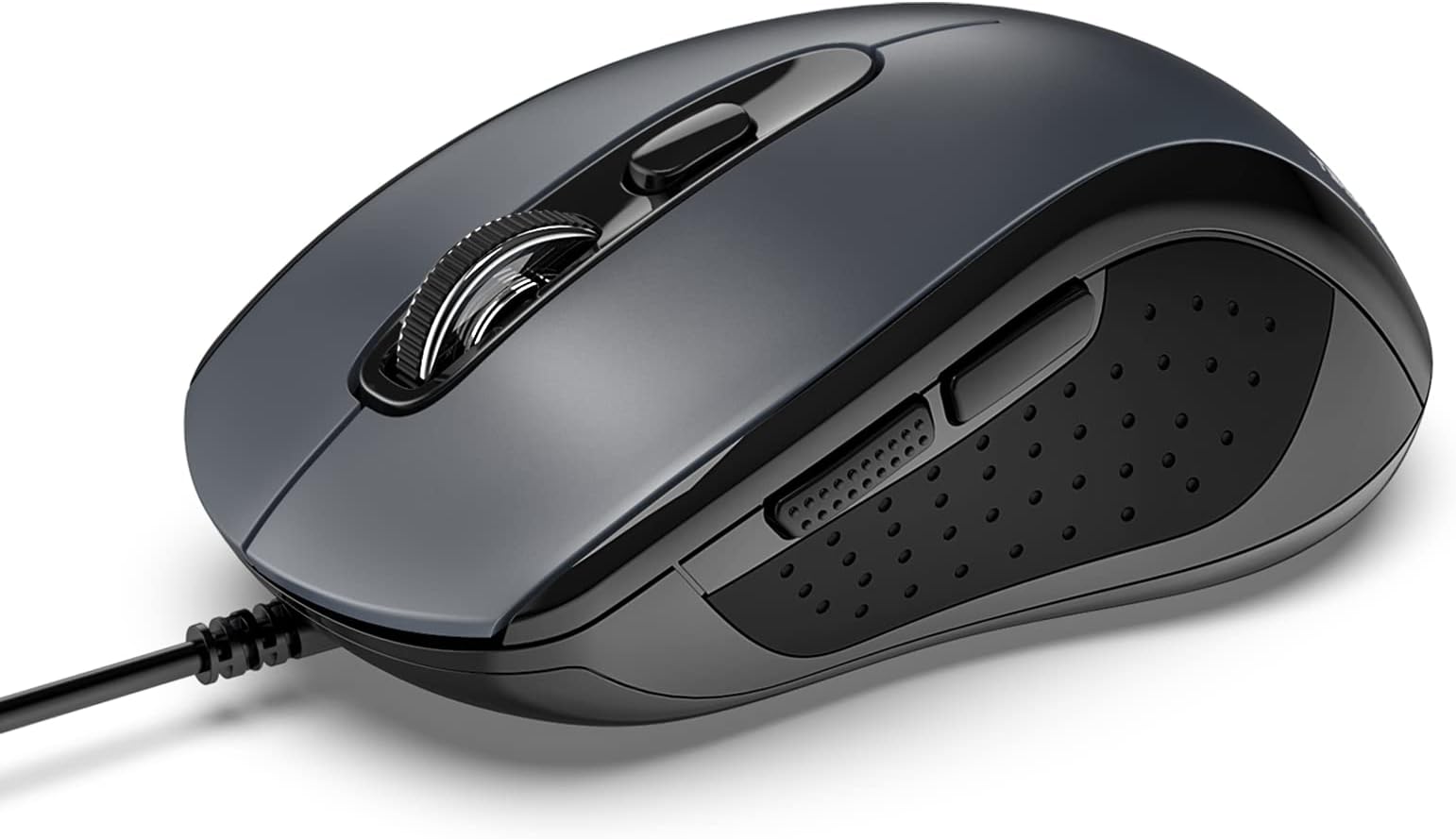 Amazon.com: Belkin 3-Button Wired Computer Mouse - Ambidextrous ...