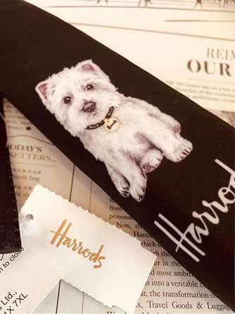 Amazon.co.jp: Harrods Westie Folding Umbrella Lightweight Parasol ...