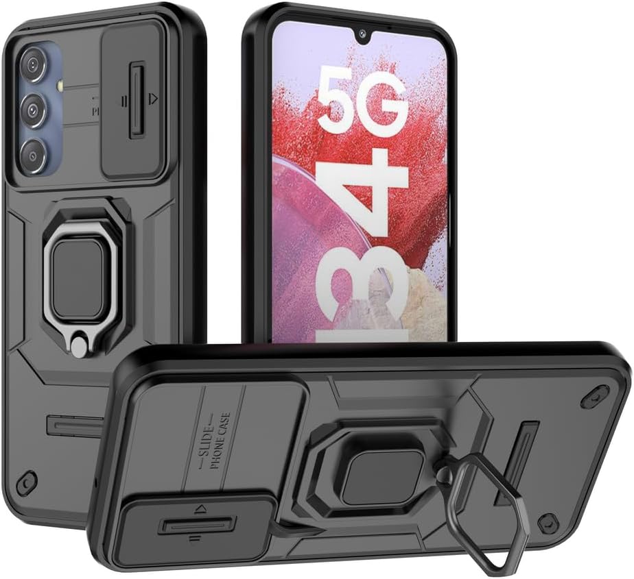 Amazon.com: Kukoufey Compatible with Samsung Galaxy M34 5G Bracket ...