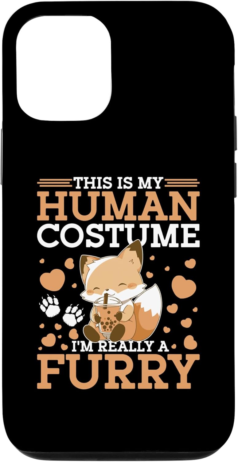 Amazon.com: iPhone 15 Fursona Furry Fandom Cosplay Human Costume Case ...