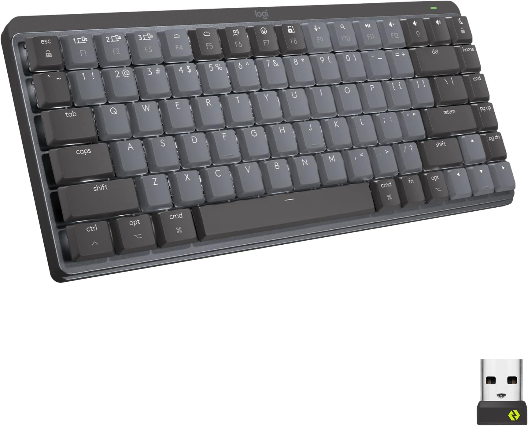 Logitech MX Keys Mini Teclado Minimalista inalámbrico Iluminado ...