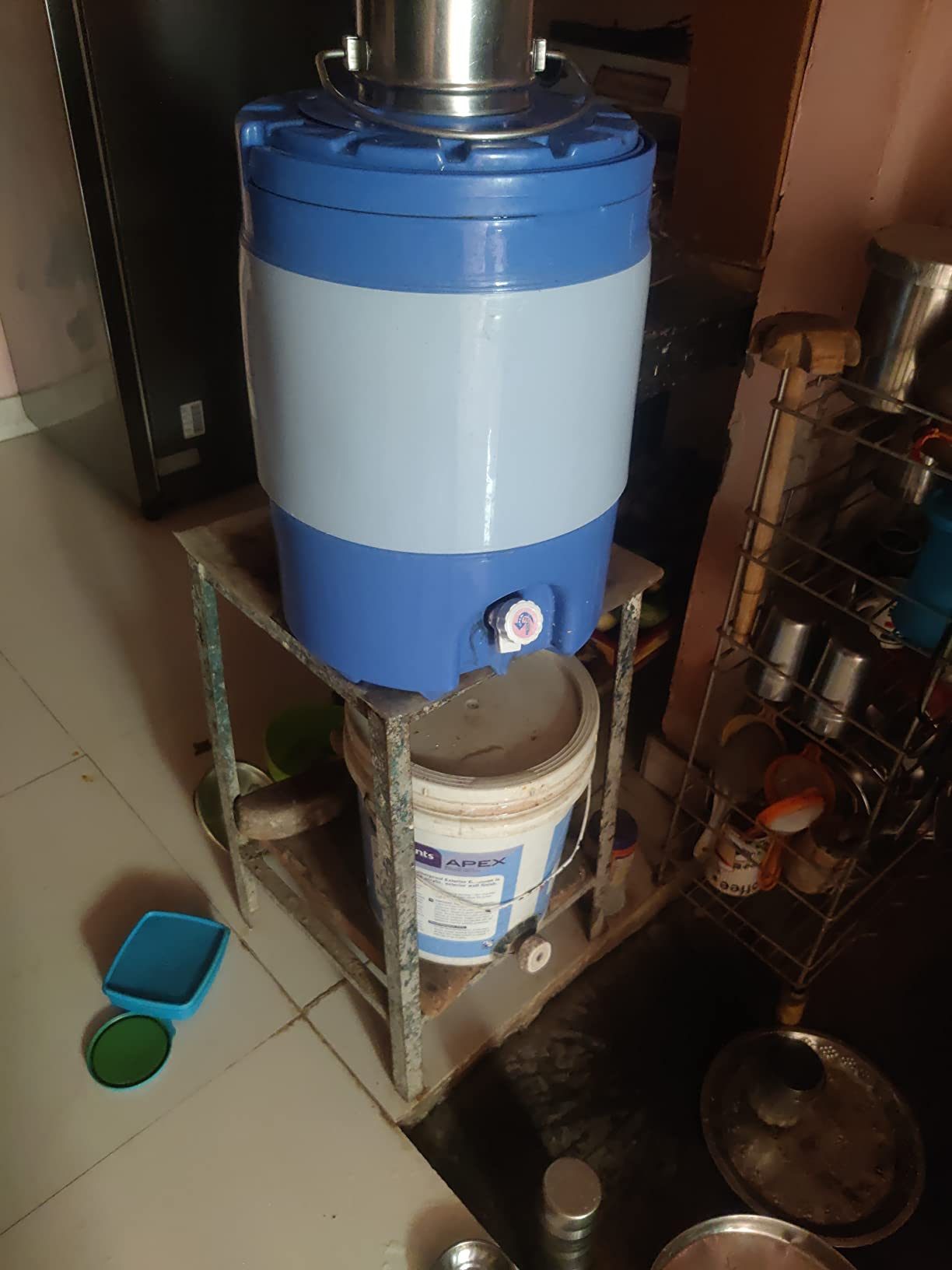 AADB PLASTIC Plastic Insulated Water Camper 20 l Cool Chilled Water ...