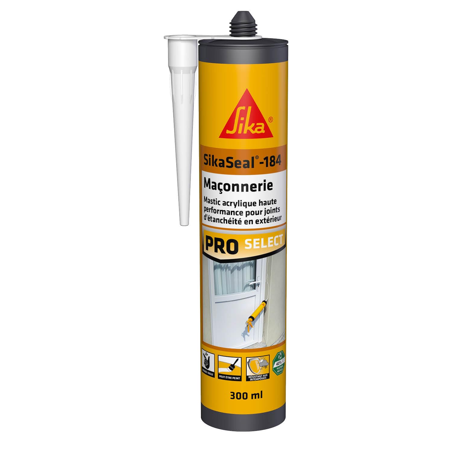 SIKA - Mastic acrylique haute performance - SikaSeal-184 Maçonnerie ...