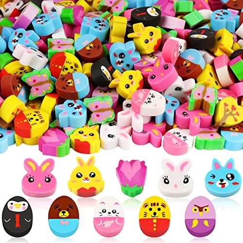 Amazon.com: Easter Mini Erasers for Kids Bulk, 240 Pcs Easter Egg Bunny ...