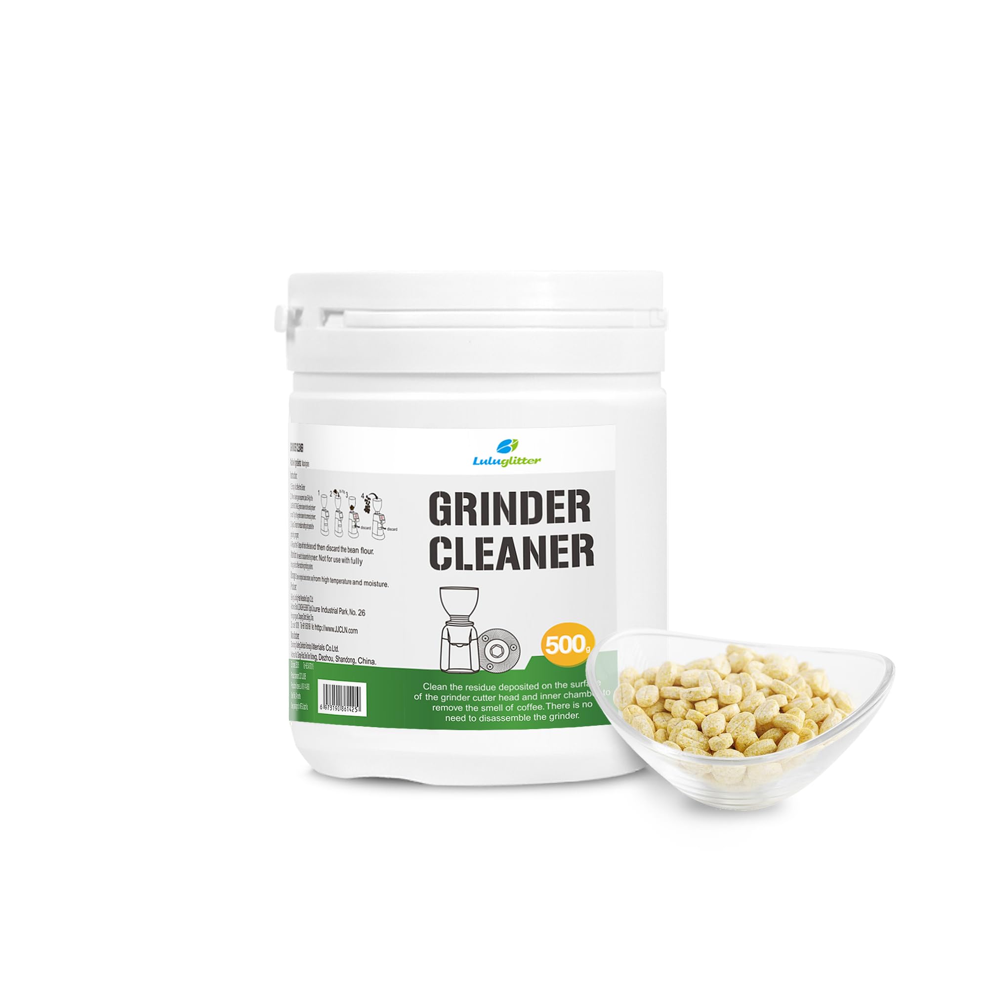 Amazon.com: luluglitter Coffee Grinder Cleaning Tablets Natural Food ...