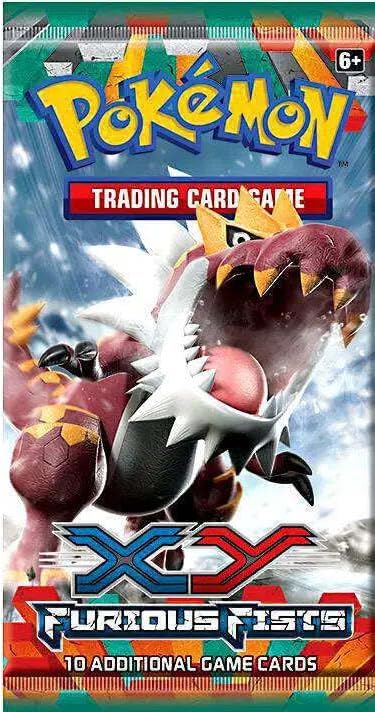 Pokemon TCG: XY Furious Fists - Loose Booster Pack (1 Pack) : Amazon.ca ...