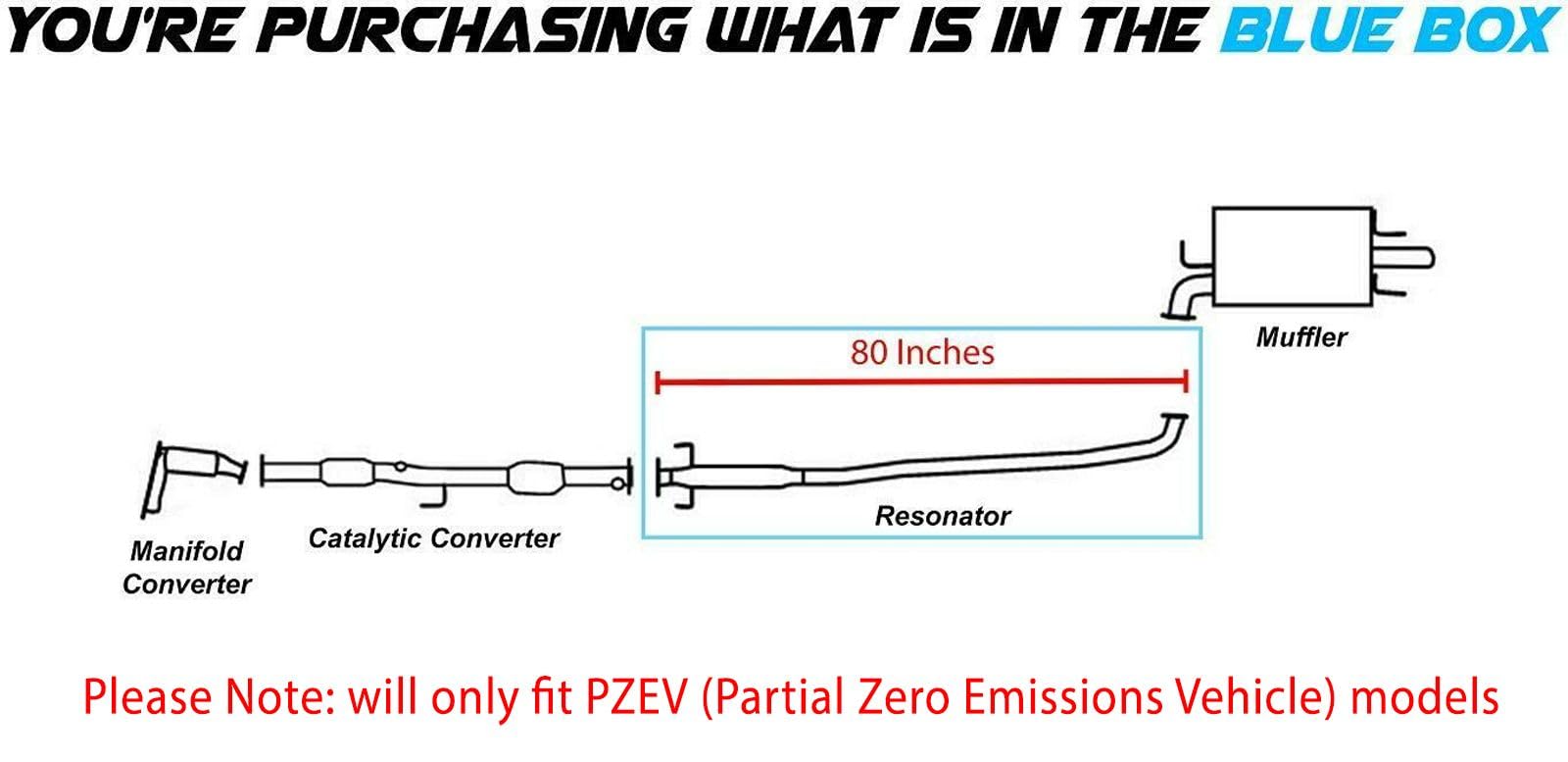 PZEV SULEV Replacement SAROTIN Catalytic Converter For Toyota Camry ...