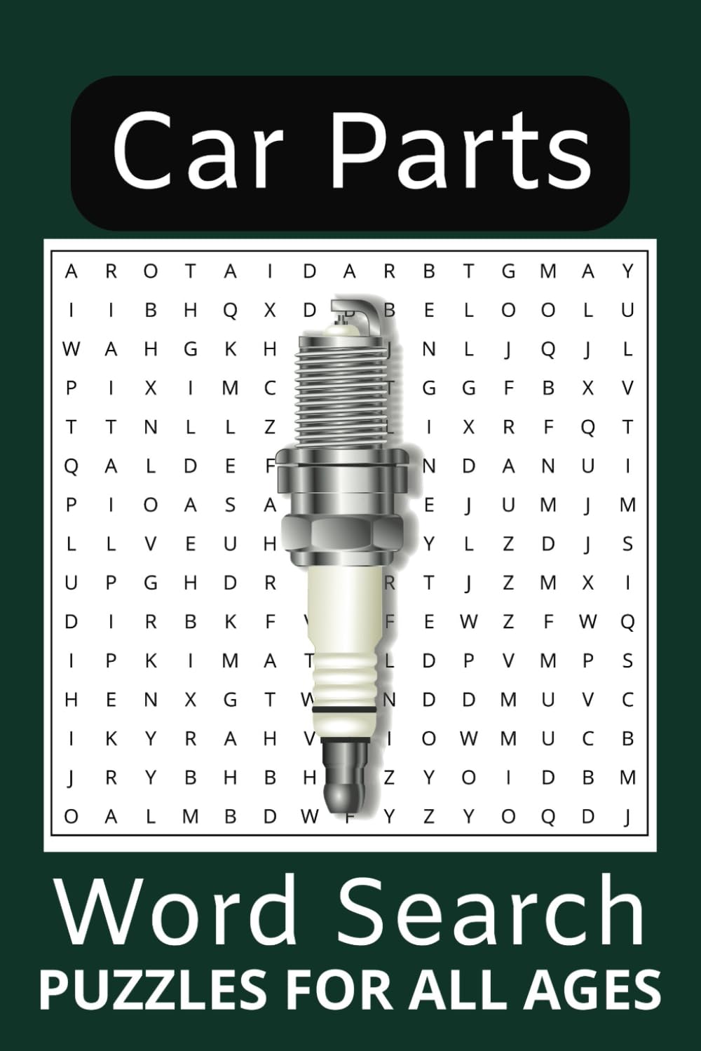 CAR PARTS WORD SEARCH PUZZLE BOOK: Word Searches With Easy To Read ...
