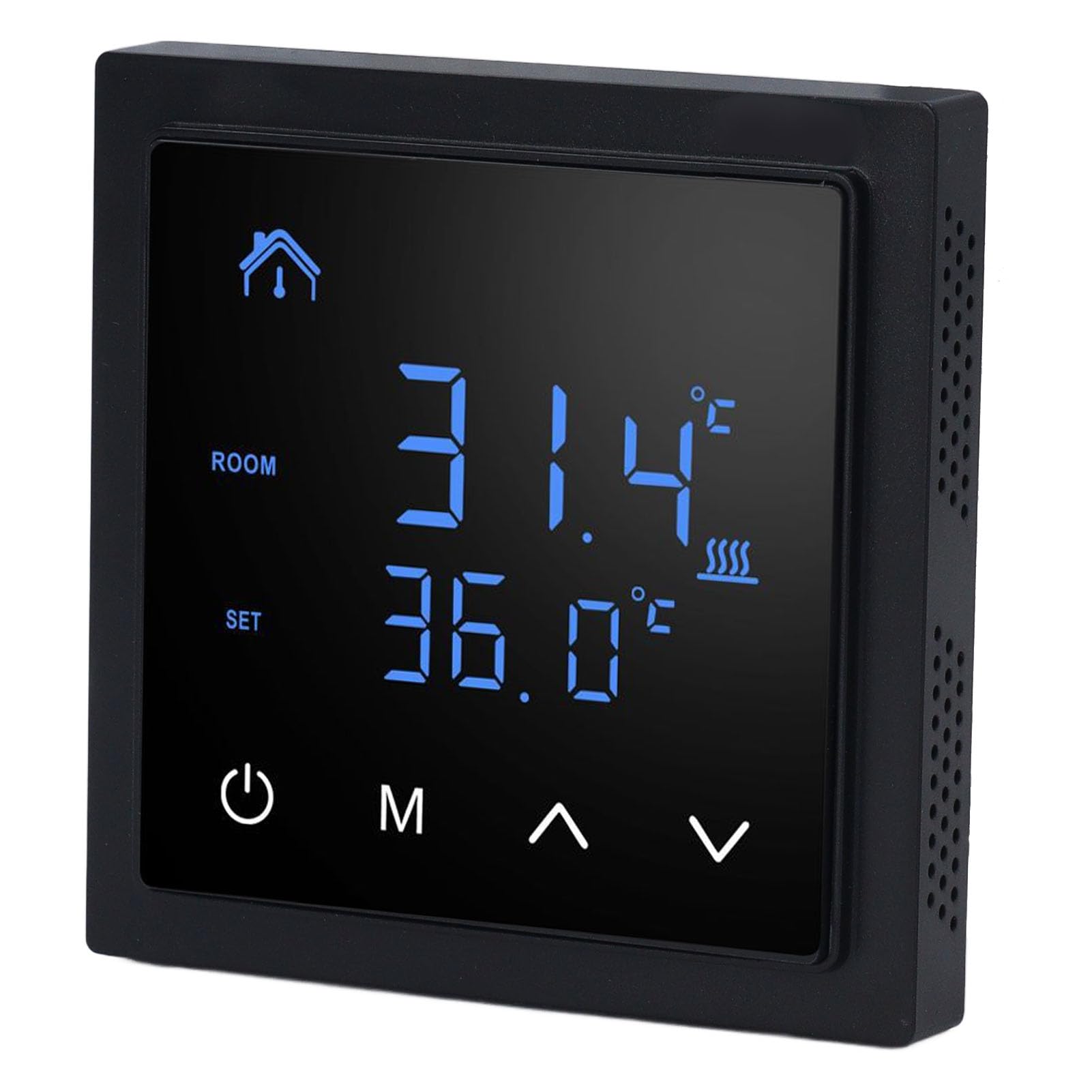 Smart Underfloor Heating Thermostat with LED Display, Anti False, Home ...
