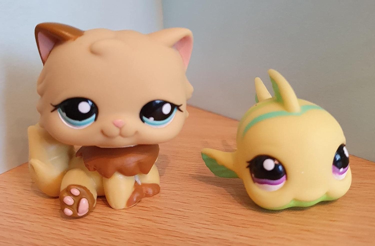 Littlest Pet Shop - Pet Pairs - 2Pack - Katze LPS 327 & Fisch LPS 328 ...