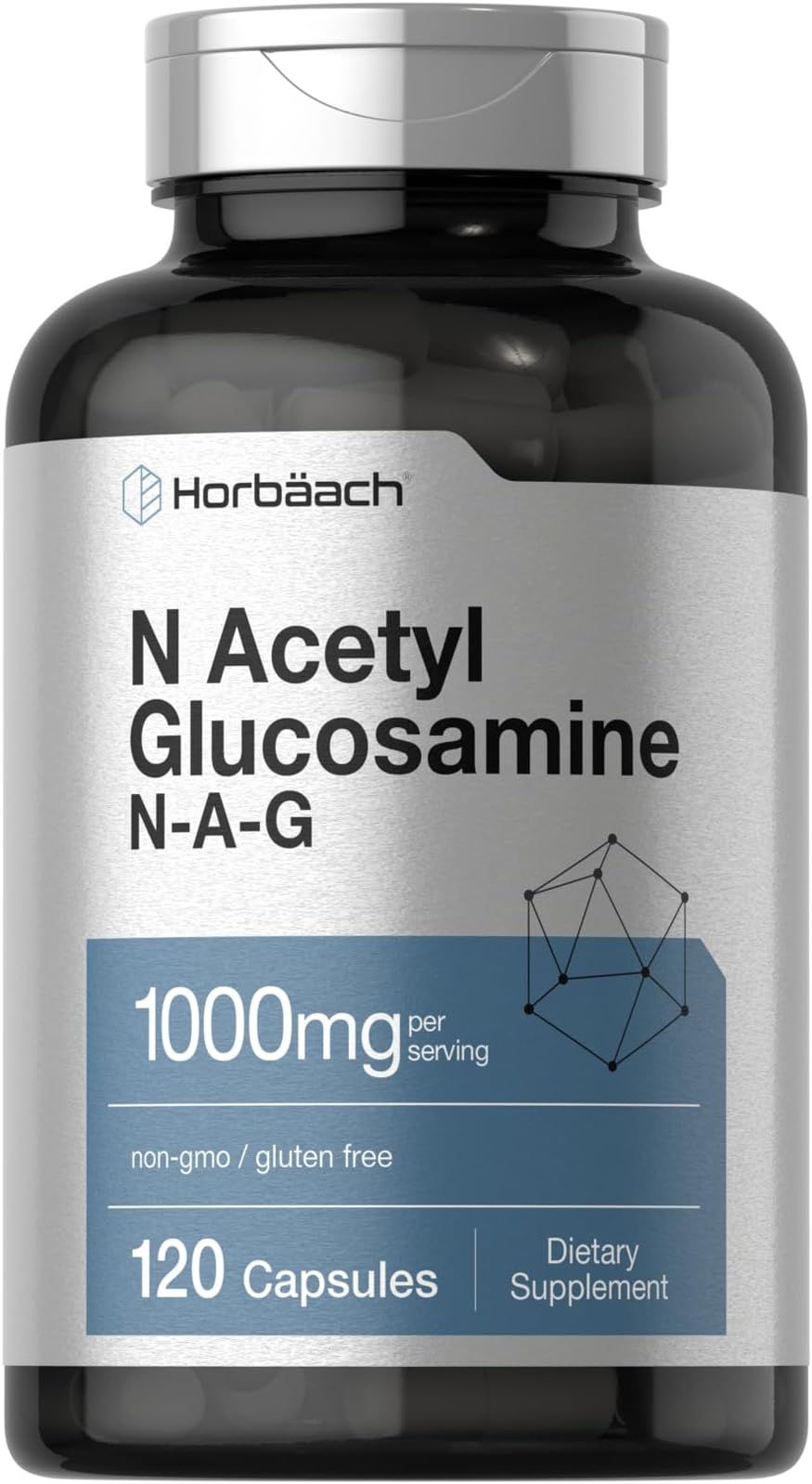 Amazon.com: Horbaach N-Acetyl Glucosamine 1000 mg | 120 Capsules | N-A ...