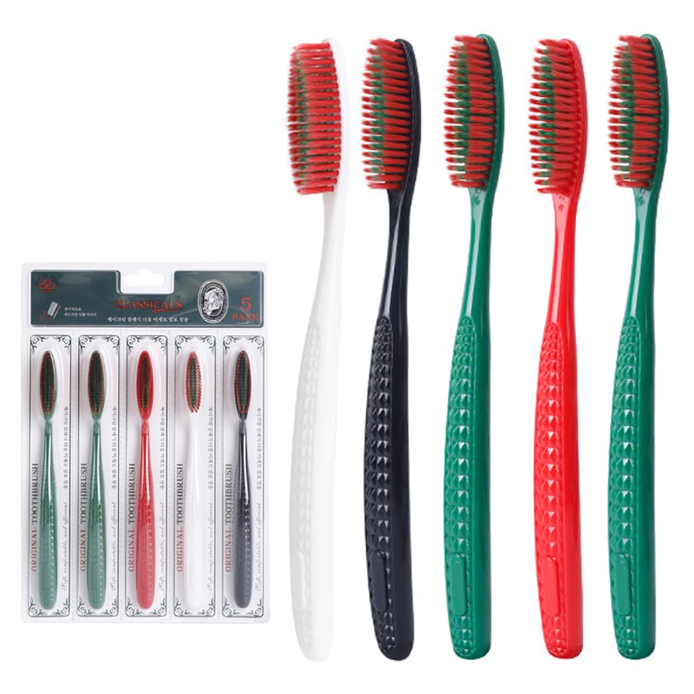 Amazon.com : Dr.emmet Big Head Manual Toothbrush - 5 Pack, Ultra Soft ...