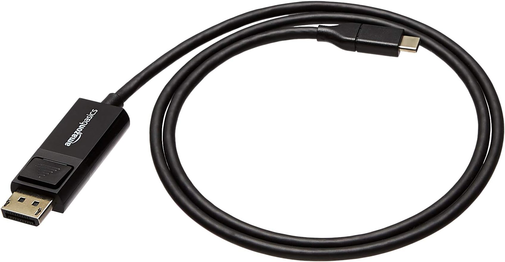 Amazon.com: Amazon Basics Bi-Directional USB-C to DisplayPort Cable, 3 ...