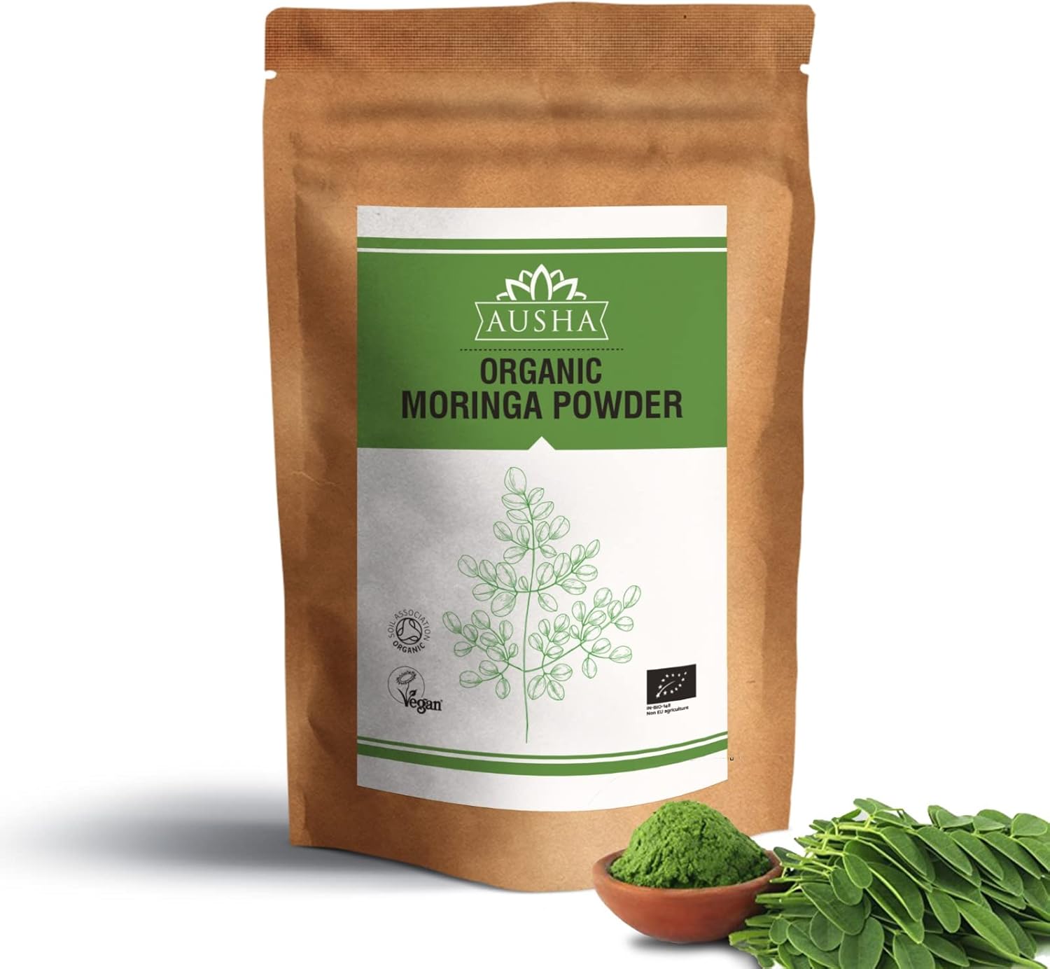 Organic Moringa Powder 100g | Detox | Magnesium, Dietary Fibre, Iron ...