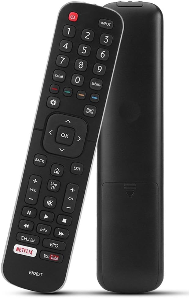 Amazon.com: Universal Remote Control EN2B27 for Hisense TV, Remote ...
