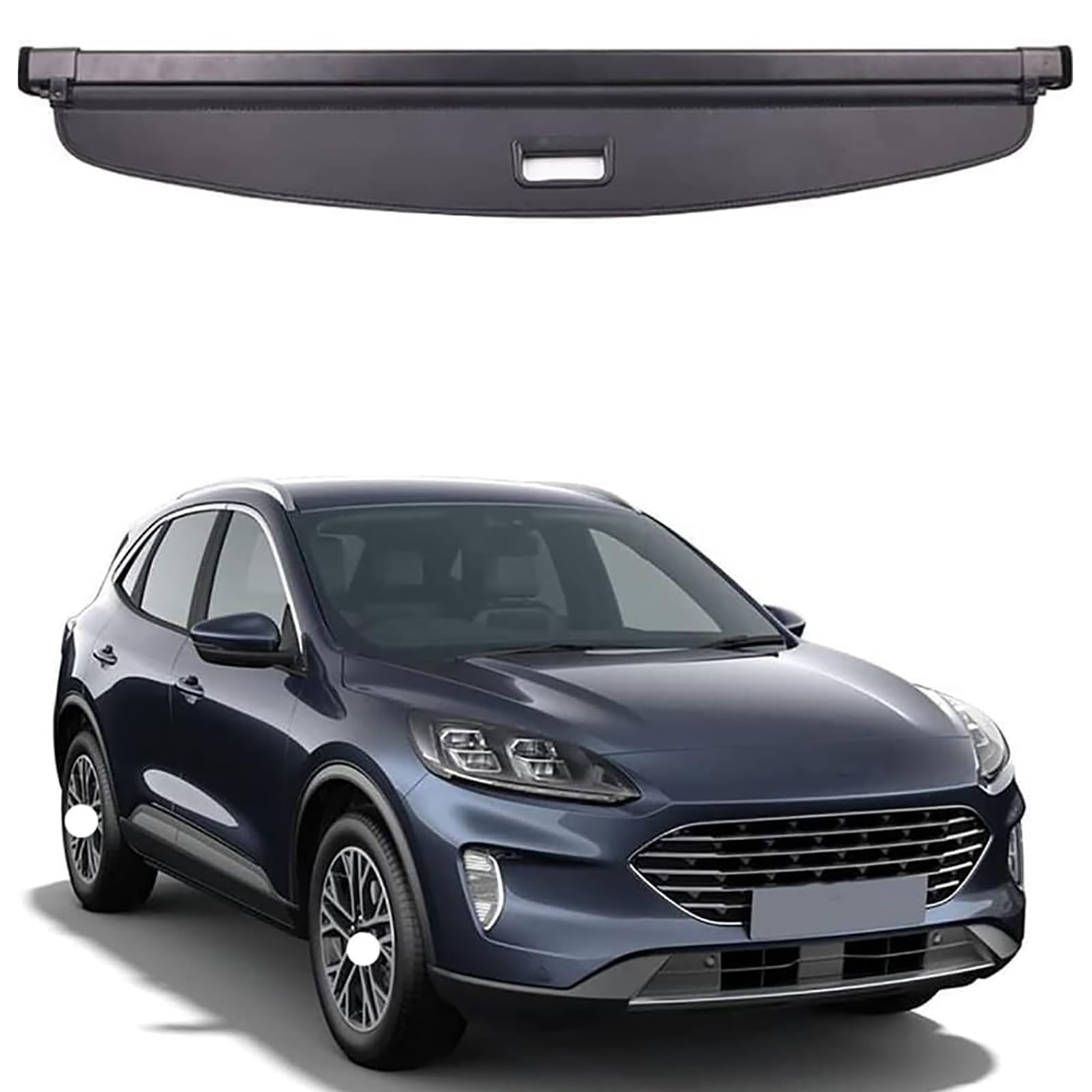 NALSA Car Retractable Rear Trunk Parcel Shelf for Ford Escape Kuga 2020 ...