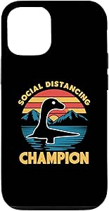 Amazon.com: iPhone 15 Pro Loch Ness Monster Social Distancing Champion, Cryptid Nessie Case ...