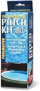 Amazon.com : Poolmaster 30279 Pool Patch Kit Wet for Swimming Pools, 4 oz : Swimming Pool ...