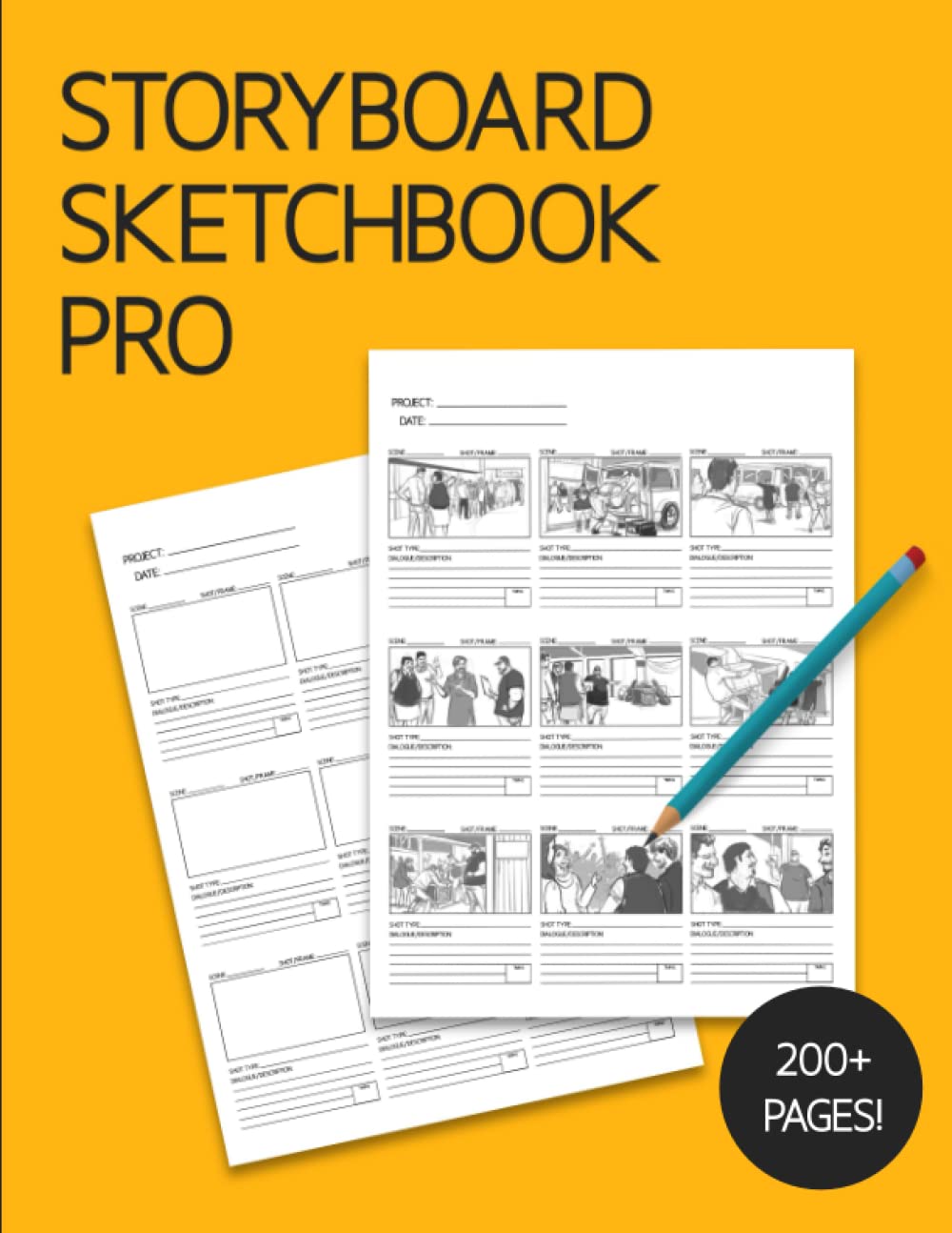 Amazon.com: Storyboard Sketchbook PRO: Professional Preproduction ...