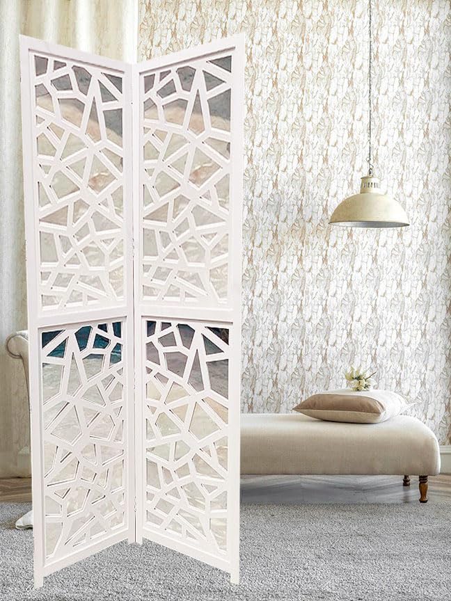 Musa Kazim/Wooden/Room Divider/for Living Room Partition/Foldable ...