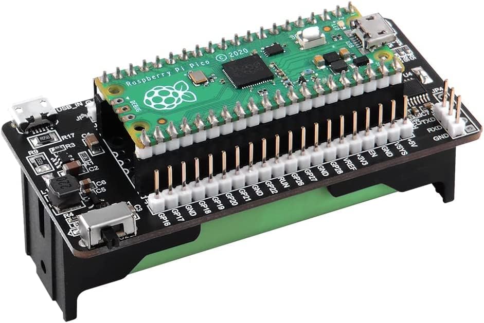 GeeekPi Raspberry Pi UPS V5 Power Supply Uninterruptible UPS HAT for ...