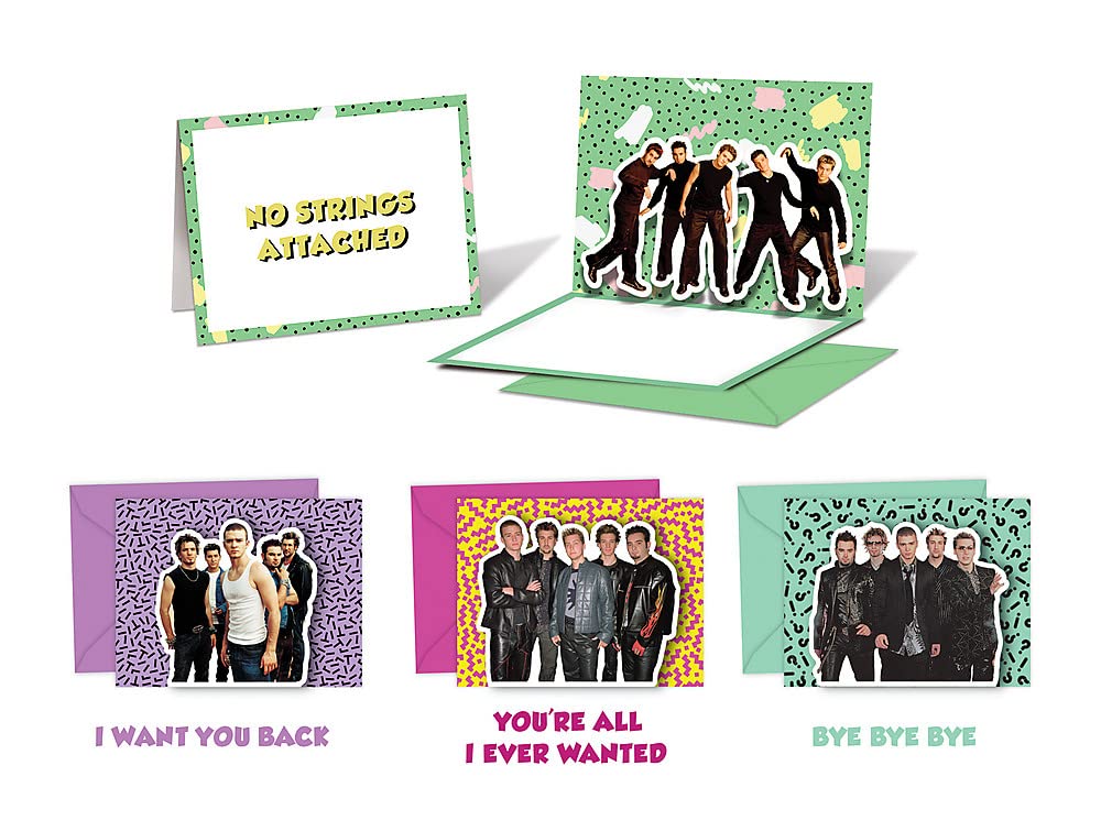 *NSYNC Pop-Up Notecards: 10 Cards and Envelopes: *NSync: 9780762466849 ...