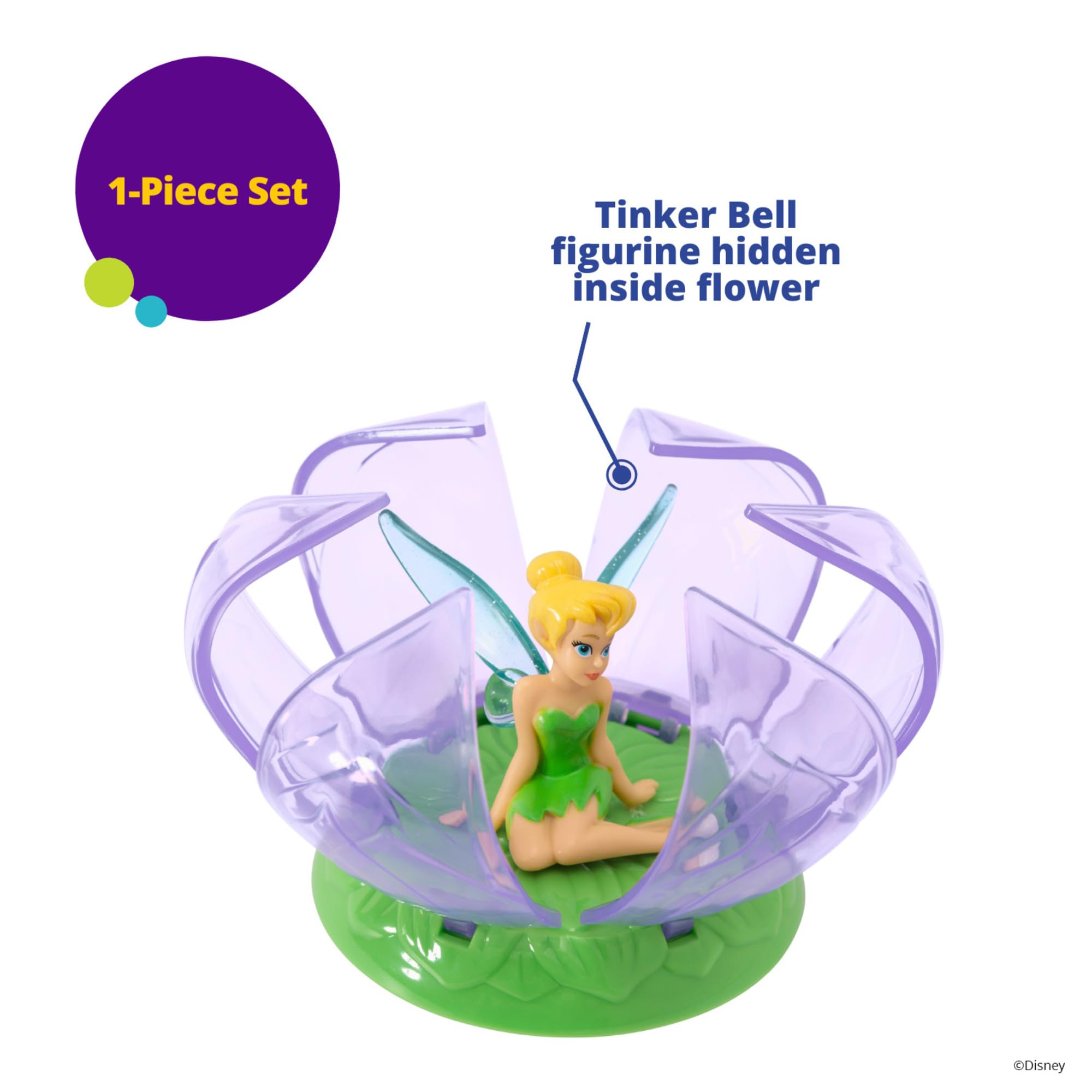 Snapklik.com : Decopac Set Disney Tinkerbell In Flower Cake Topper, 1 ...