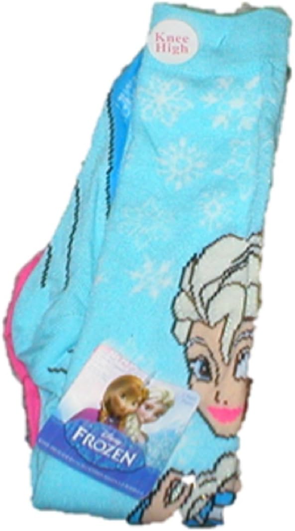 Amazon.com: Disney Frozen Girls Elsa Olaf 2 Pack Knee High Socks (L 4/ ...