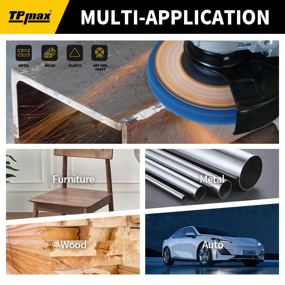 Snapklik.com : 4" X 5/8" Stripping Discs For Rust And Paint Removal ...