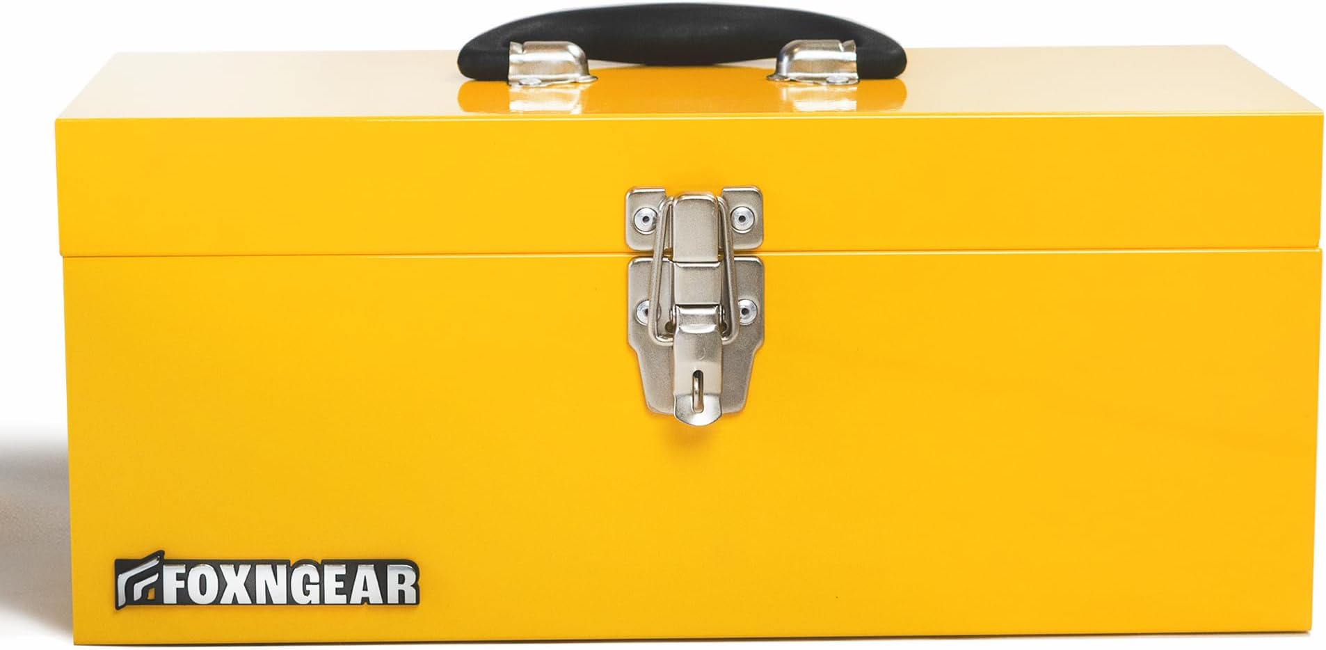 URREA Storage Box - Heavy Duty 17" x 7" x 7" Metal Tool Box with Chrome ...