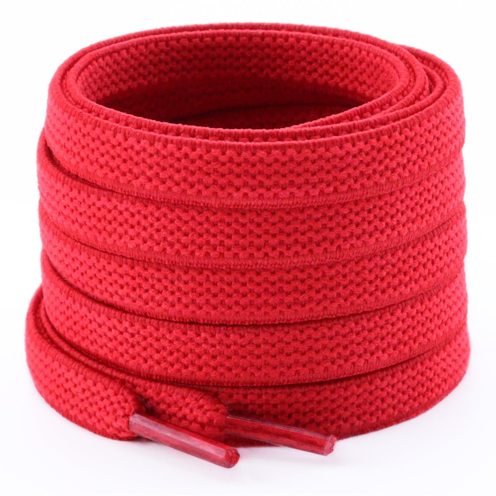 Snapklik.com : RJ-Sport 2 Pairs Red Elastic Shoe Laces For Adults Sneakers