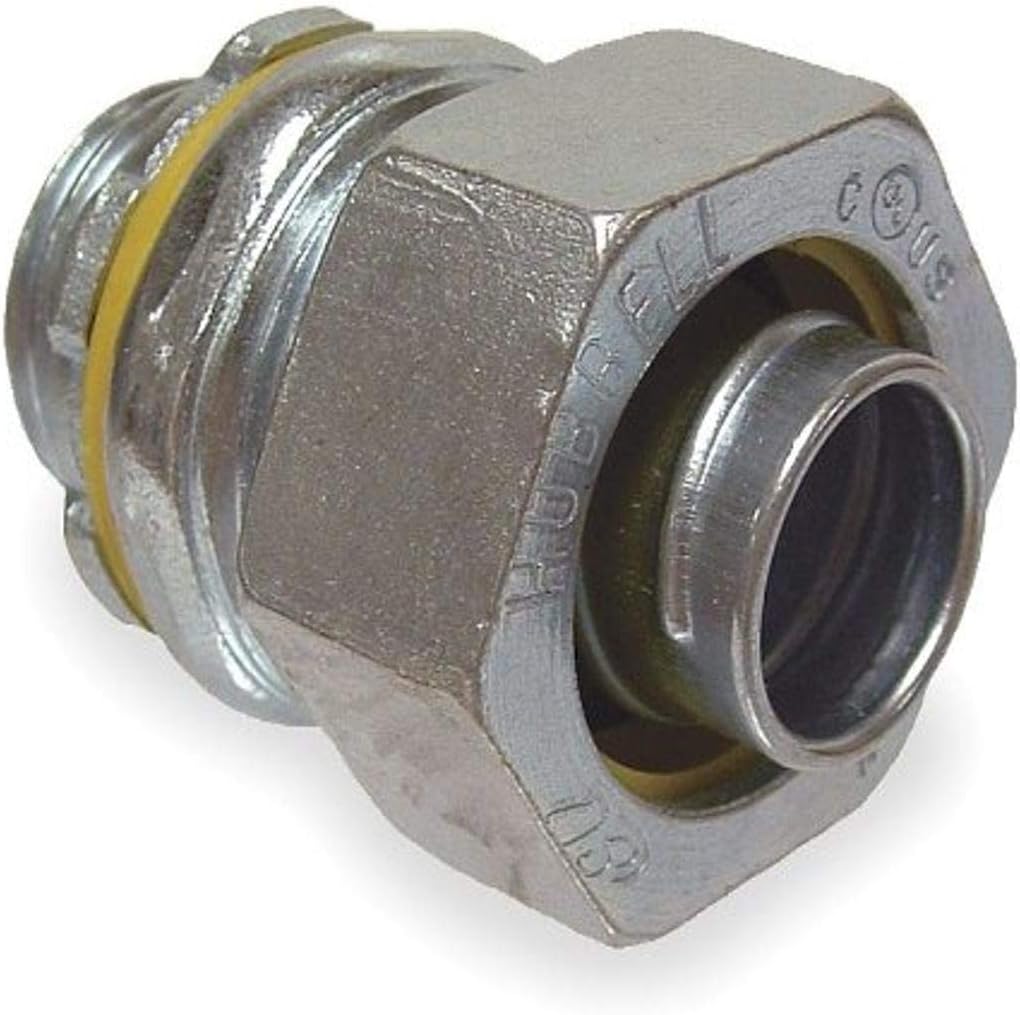 Amazon.com: Hubbell-Raco 3405 Liquid Tight Connector, Steel, 1-1/4 ...