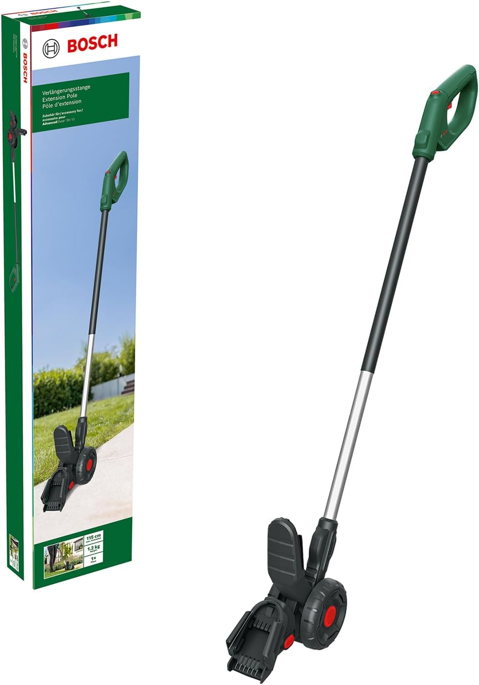 Bosch Telescopic Handle With Wheels 80-115 cm - Accessory for Isio ...