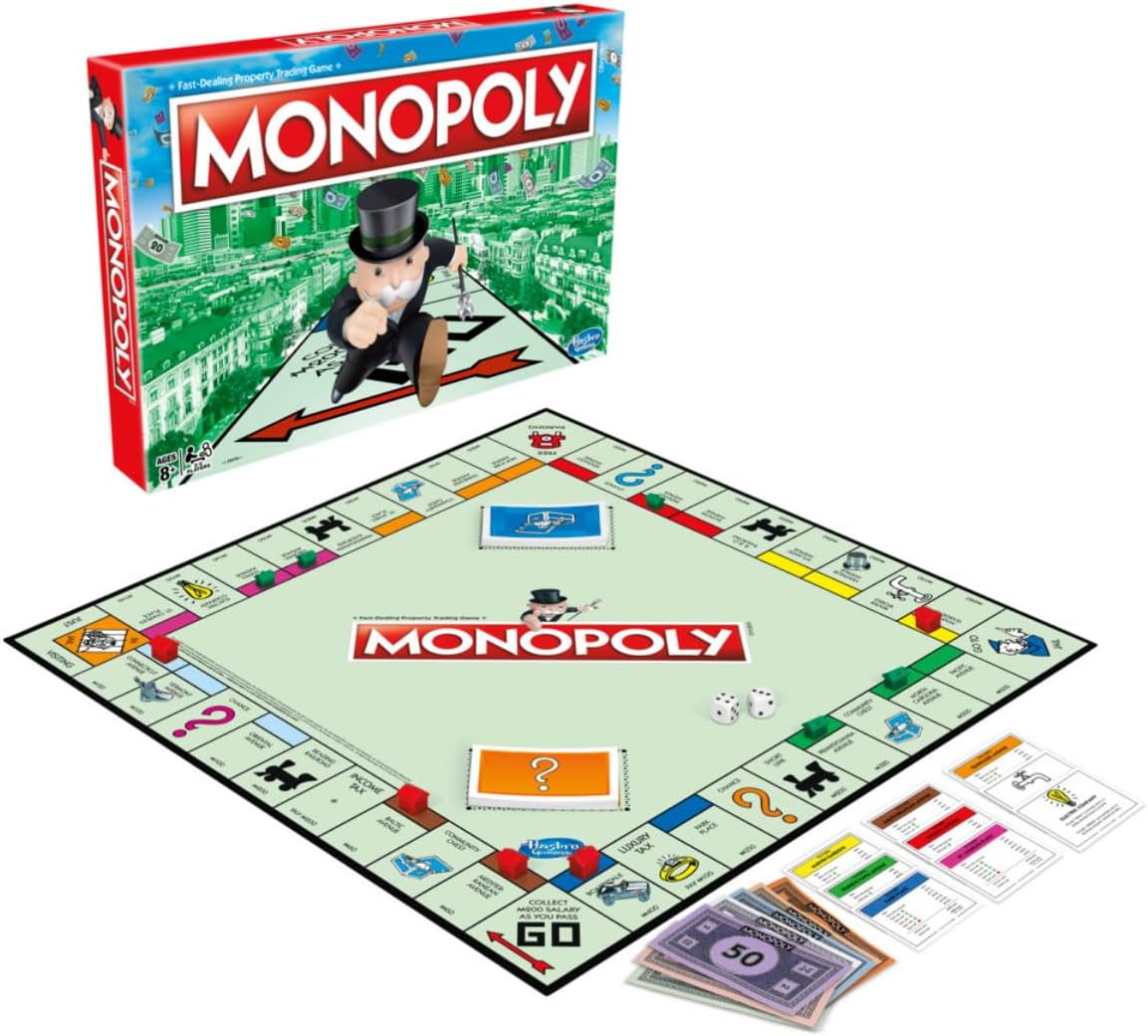 Buy MONOPOLY Board Game (Multicolor) for Families and Kids Ages 8 and ...