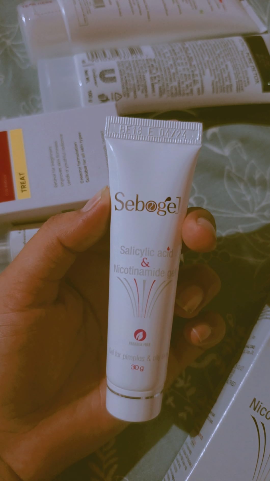 Buy Sebogel Salicylic Acid & Nicotinamide Gel for Pimples and Oily Skin ...