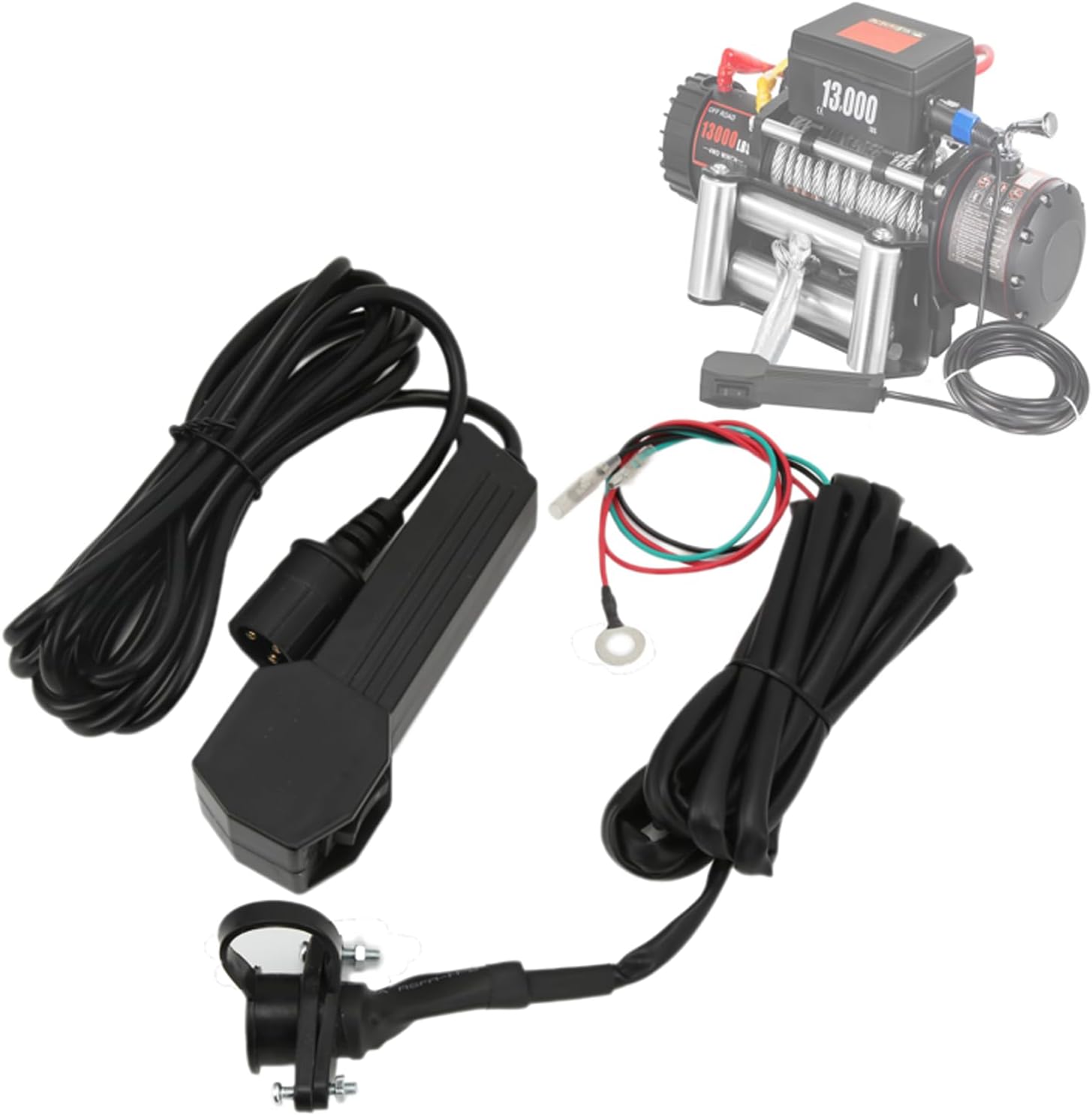 Amazon.com: Warn Winch Remote,12V Hand Held Winch Remote Controller ...