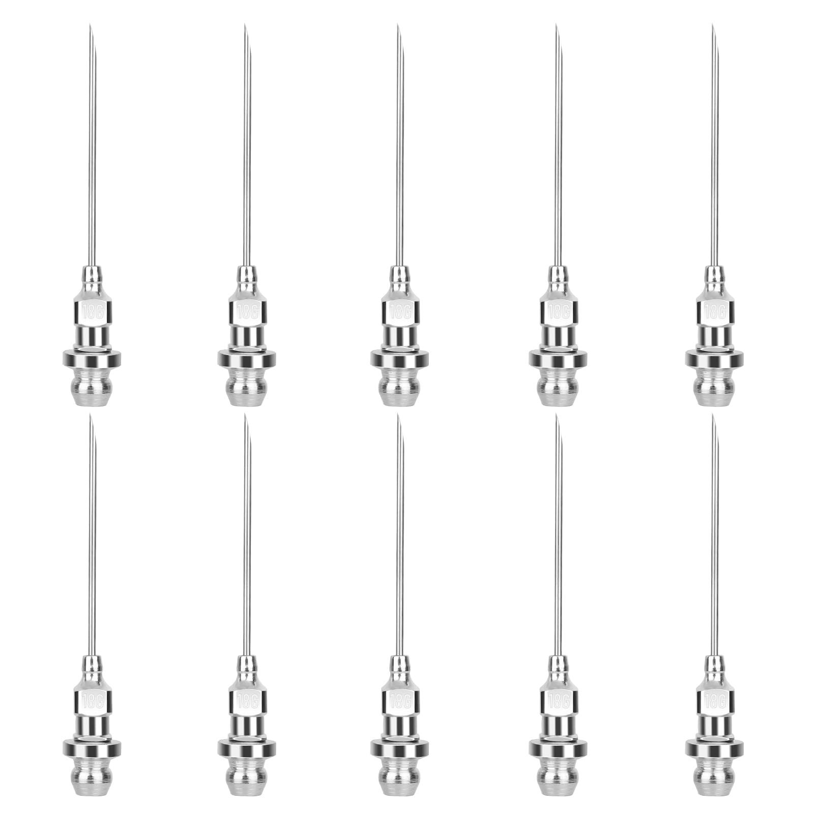 Amazon.com: Linkstyle 10pcs Grease Needle Nozzle, Removable Bearing ...