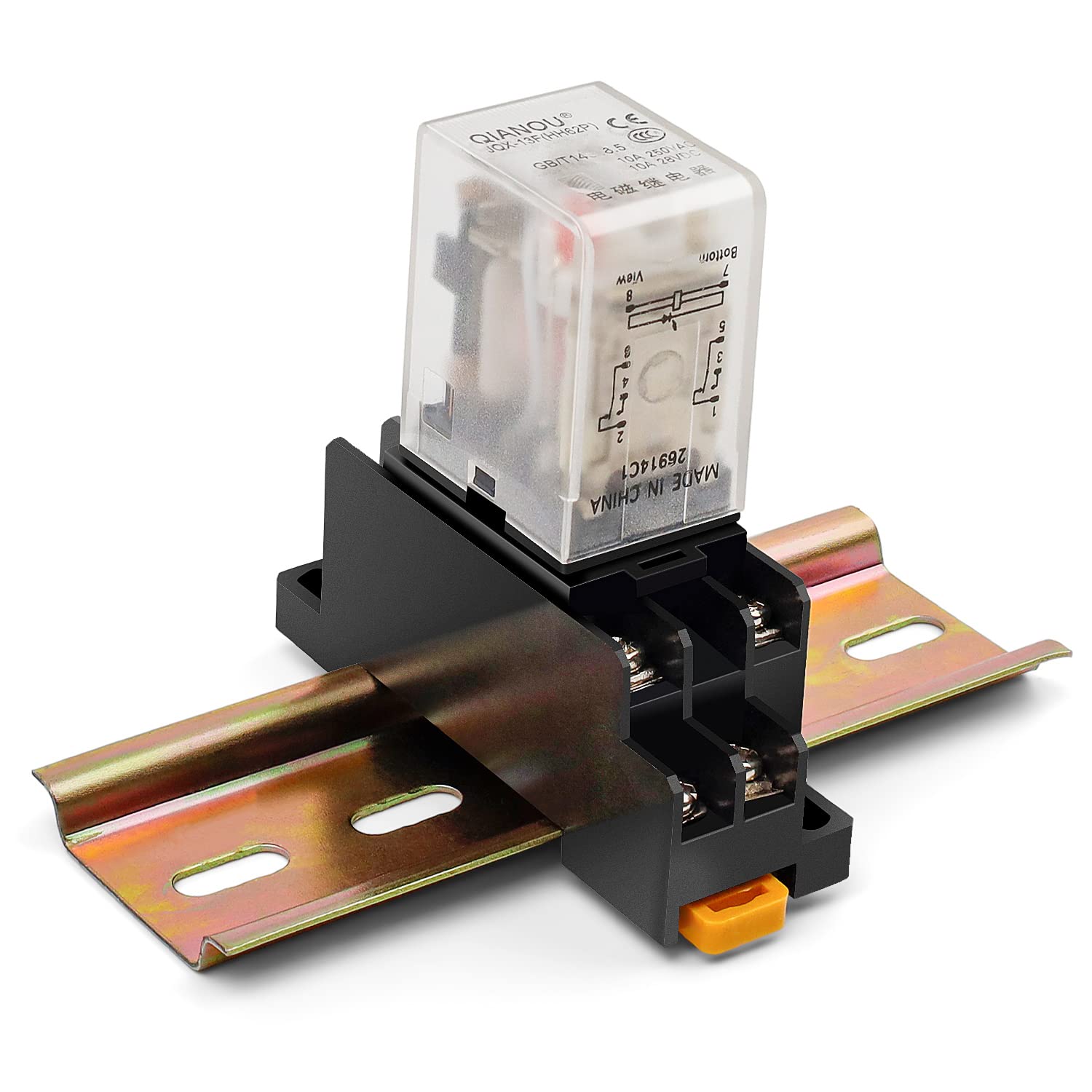 Her Kindness Spule Relais/Elektrorelais magnetisch mit PTF08A Sockel ...