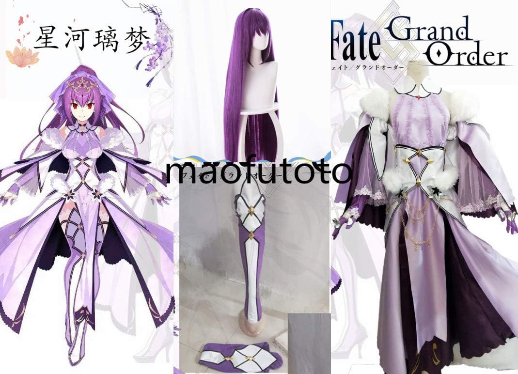 Amazon.co.jp: Fate/Grand Order FGO Dress Scathach Master Cosplay ...