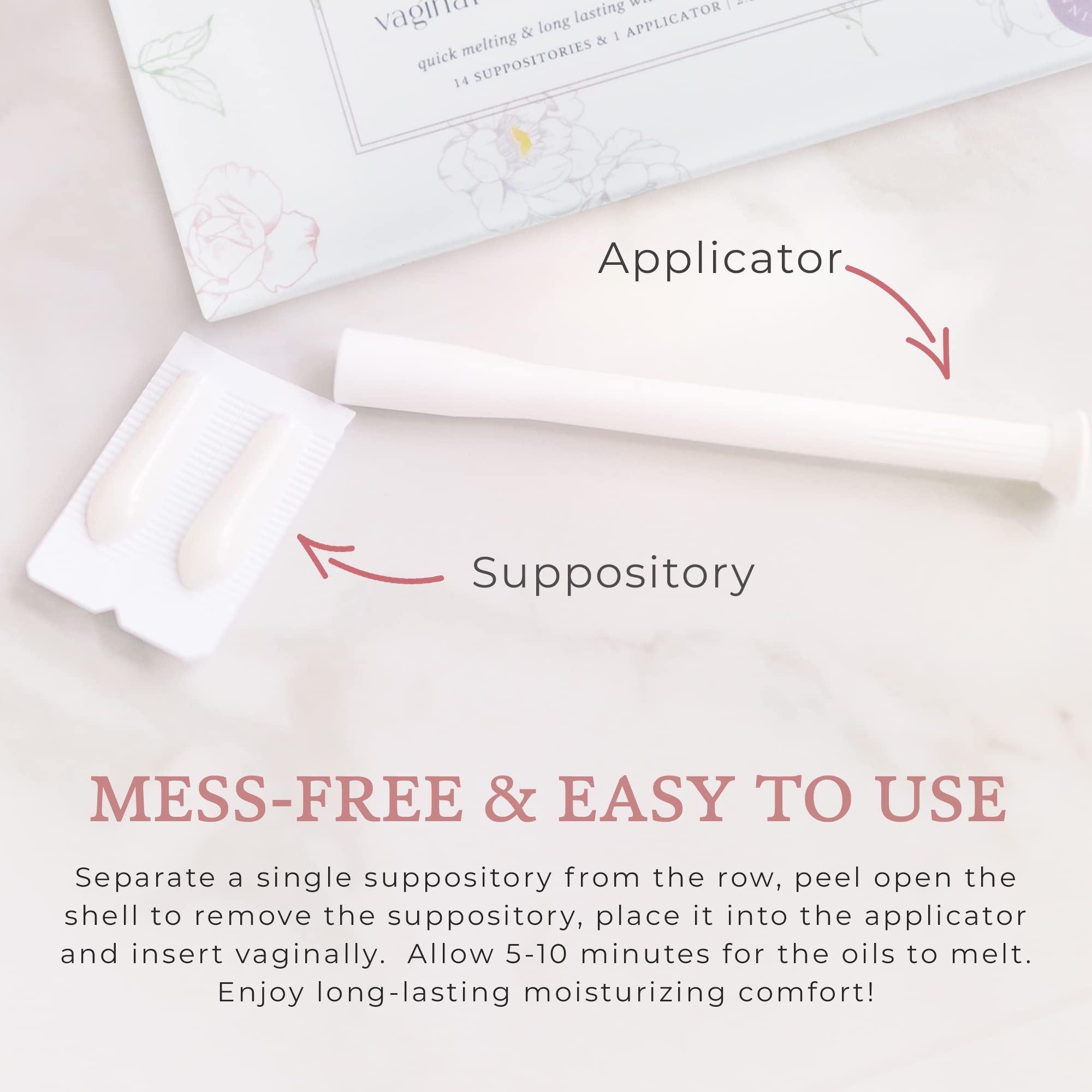 Snapklik.com : Everyday Moisturizing Vitamin E Vaginal Melts, 100% ...