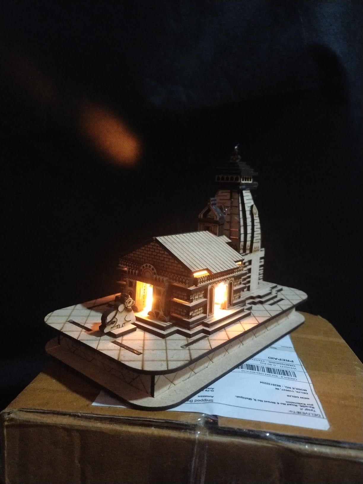 Buy CB Enterprises Kedarnath Temple 3D Miniature Kedarnath Mandir Shree ...