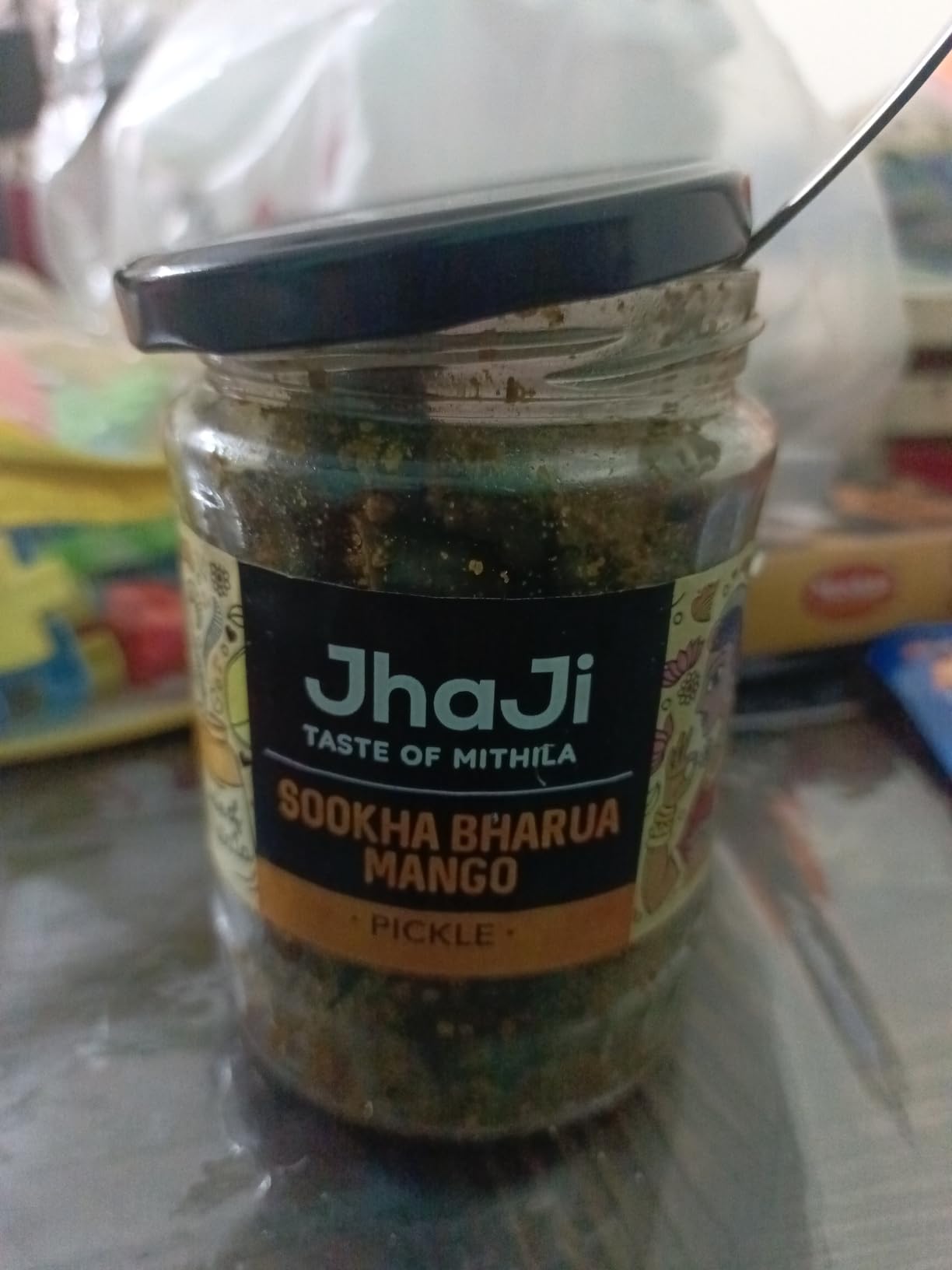 JhaJi - Taste of Mithila Dry Stuffed Mango Pickle|Bihari-Style Aam Ka ...