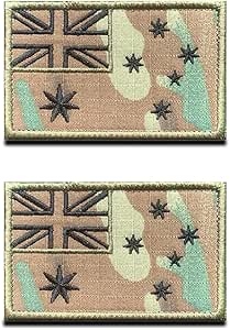 2 PCS Multicam Australia Flag Patch Commonwealth of Australia Flags ...
