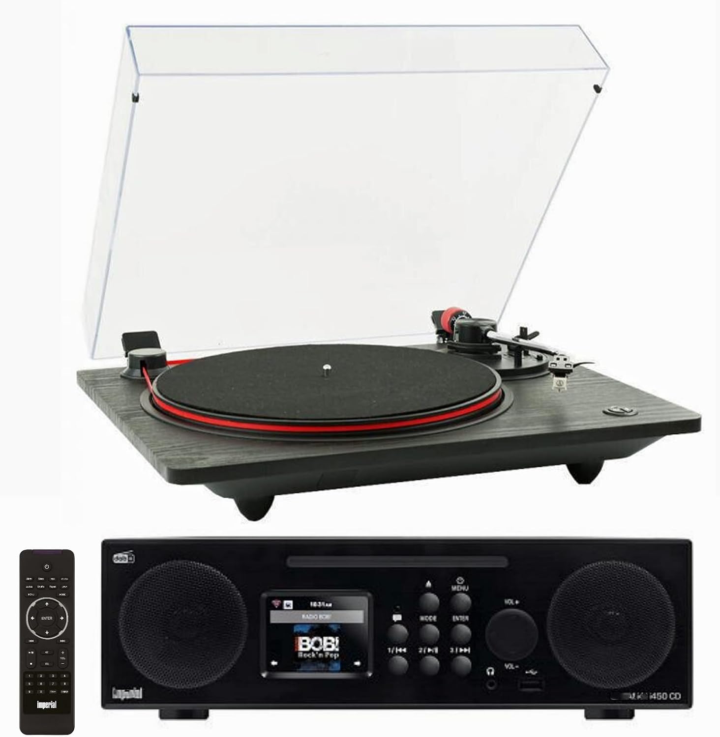 Brixton i450 Premium Music Centre System, Separates, Record Player ...