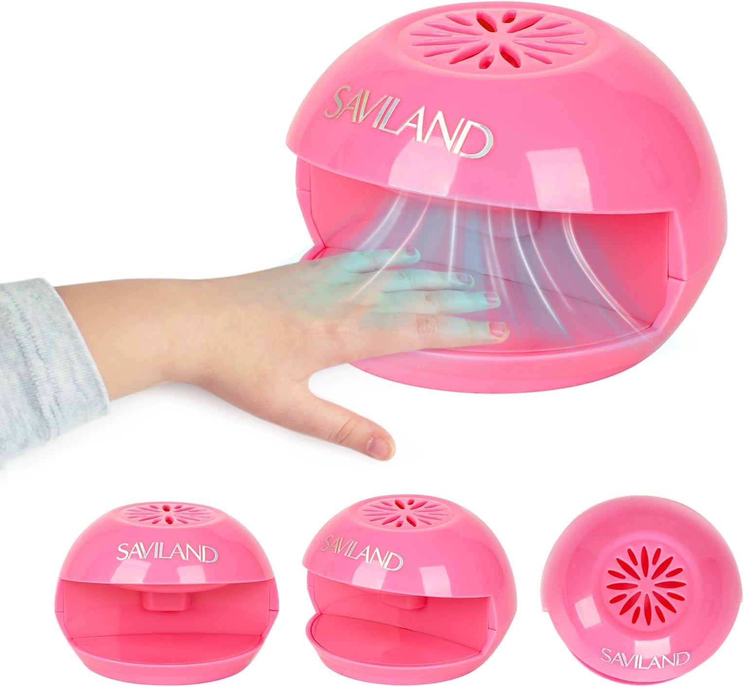 Amazon.com : SAVILAND Quick Drying Nail Dryer: Portable Safe Nail Fan ...