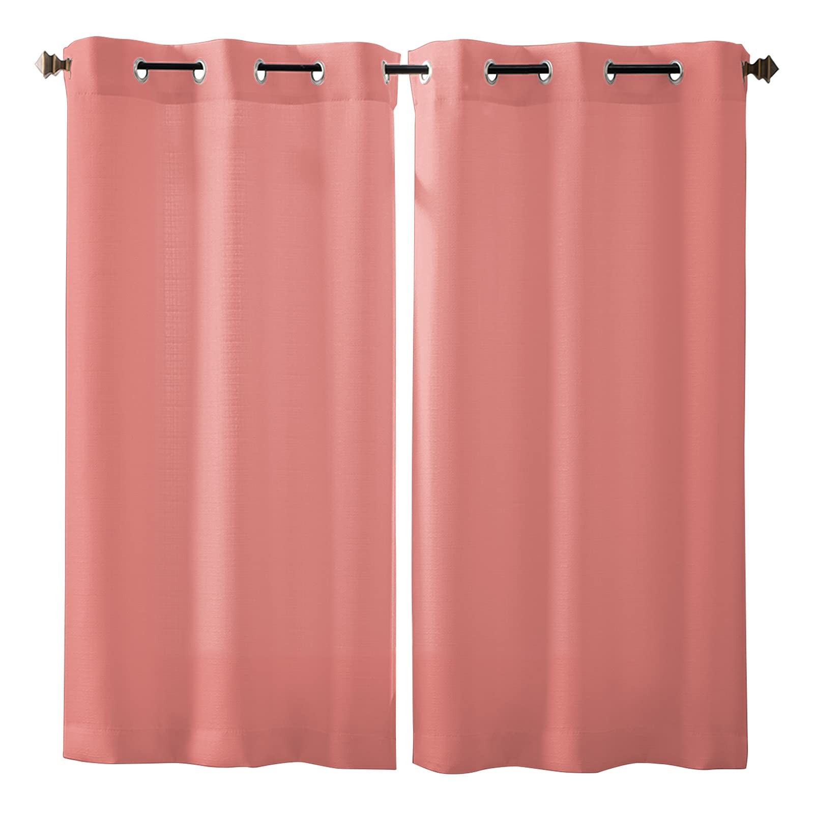 Solid Coral Color Wallpaper