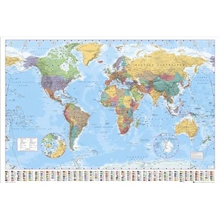 Amazon.com: GB eye World Map Poster: Posters & Prints